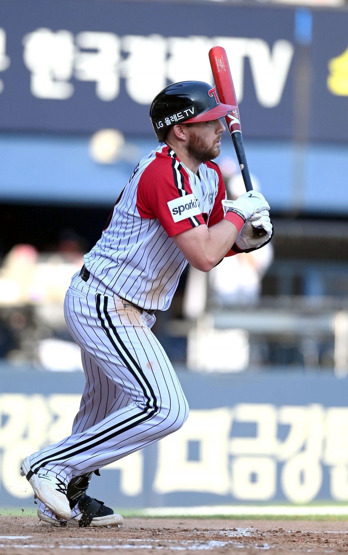 오스틴, KBO리그 92번째 그라운드 홈런 [포토]｜스포츠동아