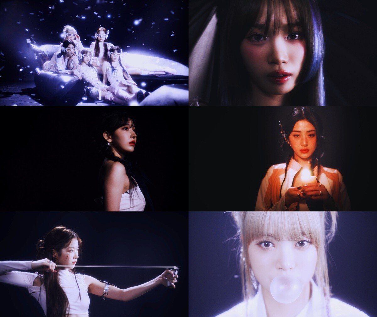 르세라핌, 디지털 싱글 ‘Perfect Night’ 콘셉트 클립 공개｜스포츠동아