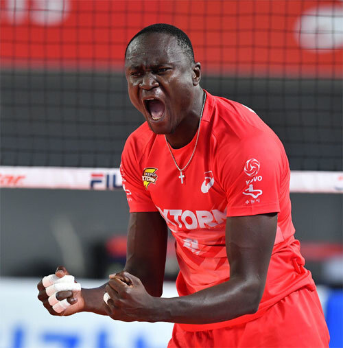 Daudi Okello wishes to build volleyball courts in home country | The ...