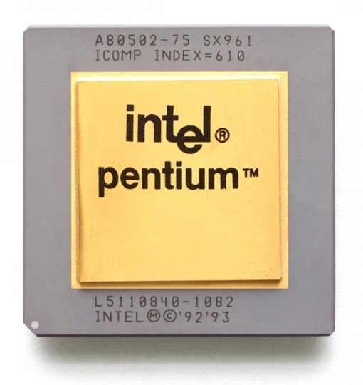 1990년대 PC 시장을 주름잡은 고성능 CPU - 펜티엄(Pentium)｜스포츠동아