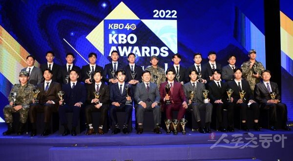 2022 KBO를 빛낸 영광의 수상자! [포토]｜스포츠동아