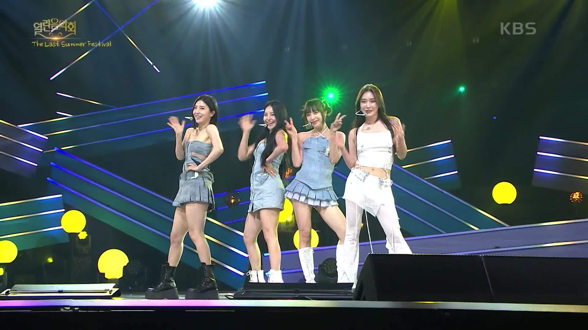 브브걸(BBGIRLS) - LEMONADE | KBS 230910 방송 | 보다