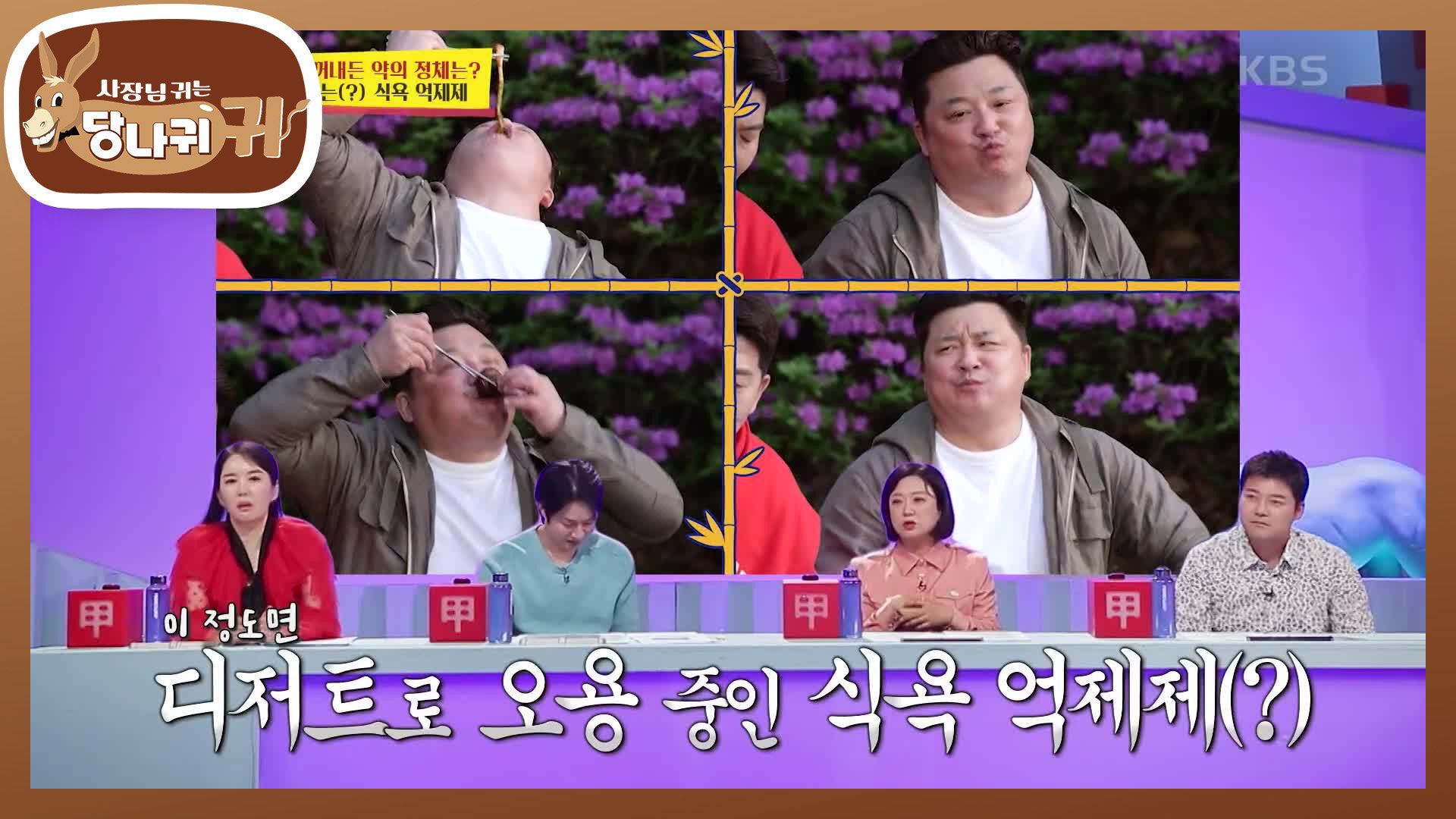 식후에 먹는(?) 식욕 억제제가 있다고? | KBS 230618 방송 | 보다