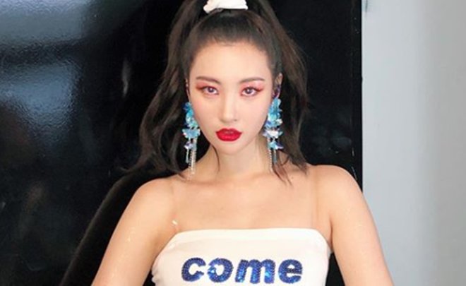 8kg 증량했다는 선미, 몸무게 셀프 인증…‘키 166cm, 50kg’ : 소다