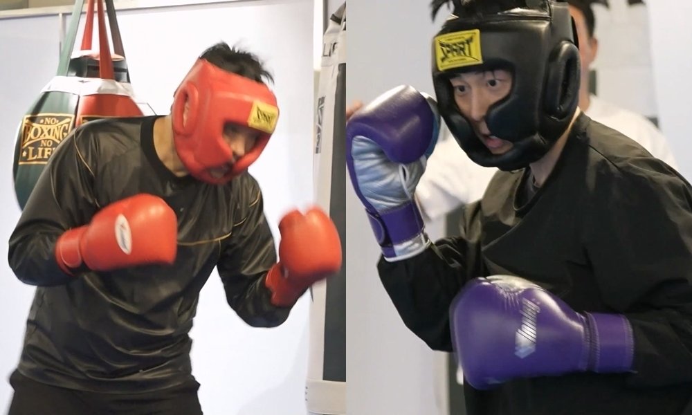 Danny Koo vs.Chef Ahn Sung-jae Boxing Sparring Scene Captured(I Live ...