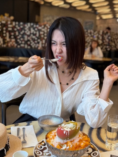Park Ha-sun’s 35 million won mango bingsu look[Star’s Today]｜All kstar