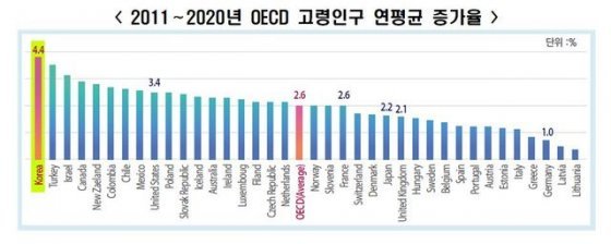 “20년뒤 3명중 1명 노인”…한국, 고령화속도 가장 빠른데 노인빈곤율 OECD 1위 : 비즈N