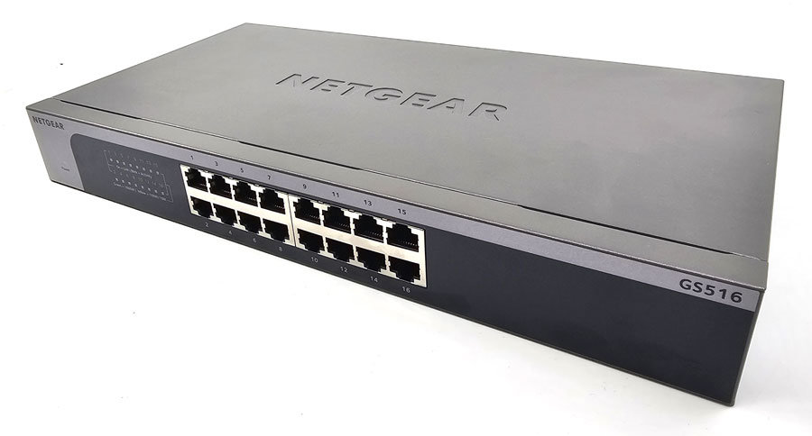 [리뷰] 기본기와 신뢰성, 넷기어 GS516 16포트 기가비트 스위치 : 비즈N