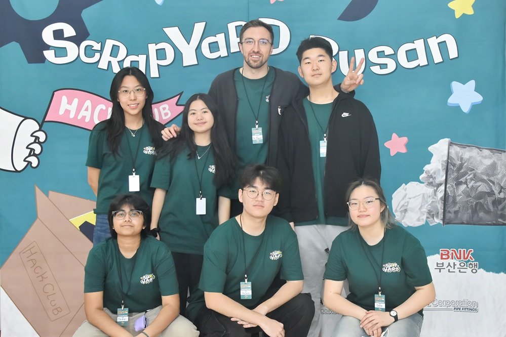 부산외국인학교, 아시아 최초 ‘Scrapyard 해커톤’ 대회 개최 : 비즈N