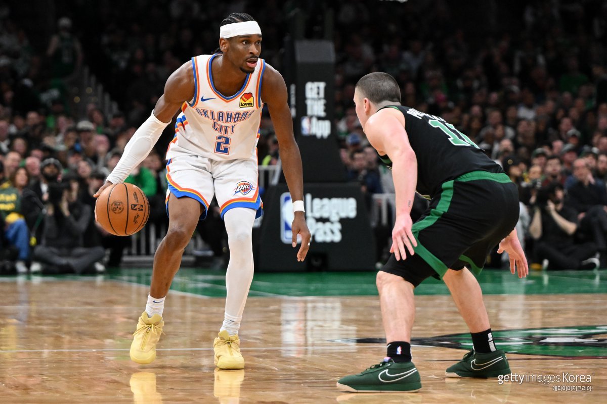 ‘미리 보는 파이널’ OKC, BOS 격파 ‘SGA 34득점 폭발’｜스포츠동아