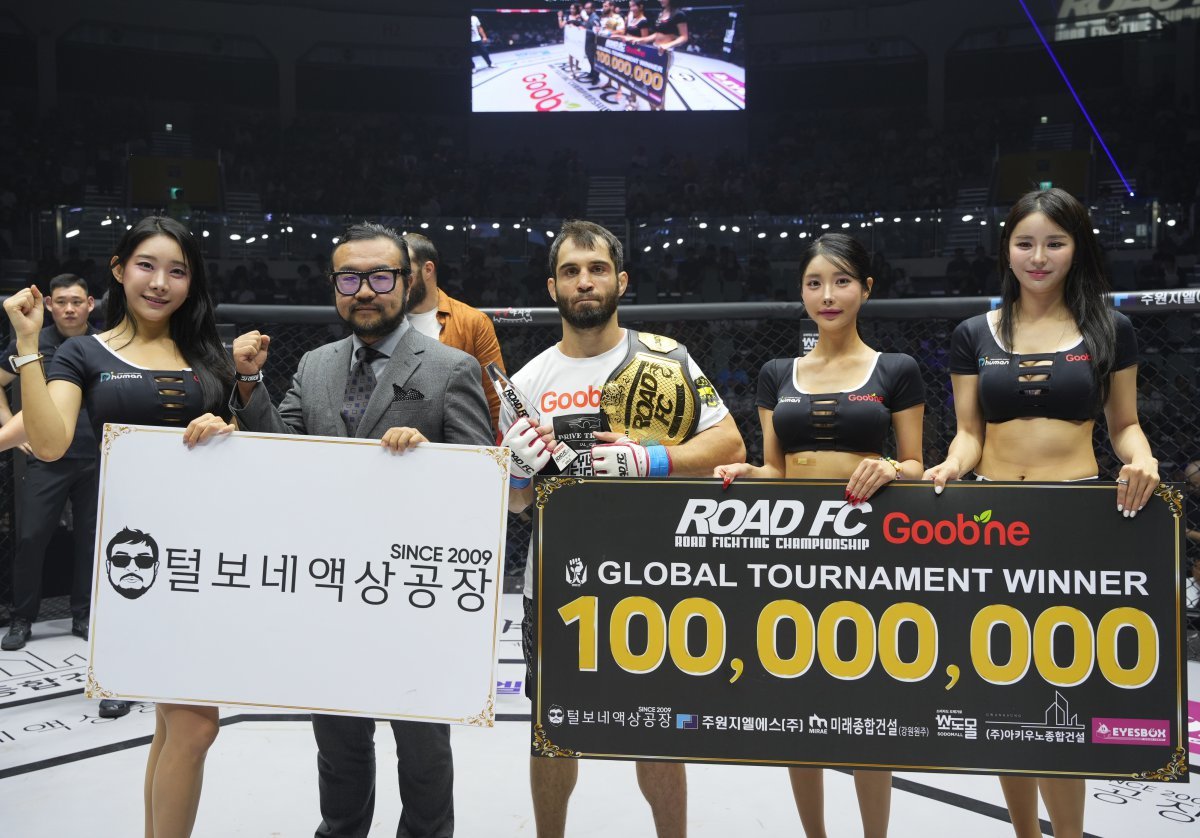 11년 만에 터진 ‘개그맨’ 윤형빈의 KO…‘굽네 ROAD FC 073’ 흥행 대박｜스포츠동아