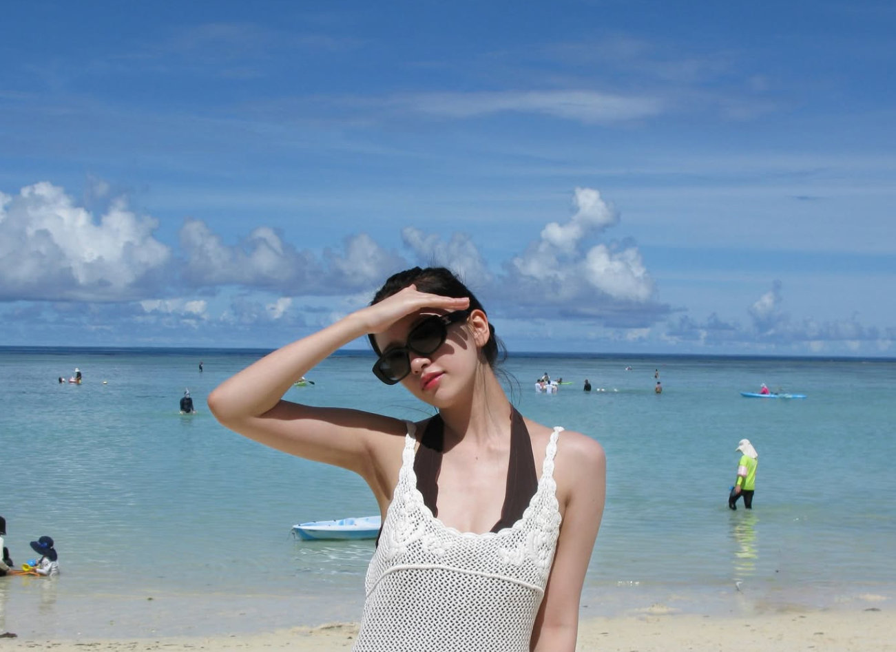 아이브 안유진, 수영복 입고 건강미 발산 ‘청량 섹시미’ : 소다